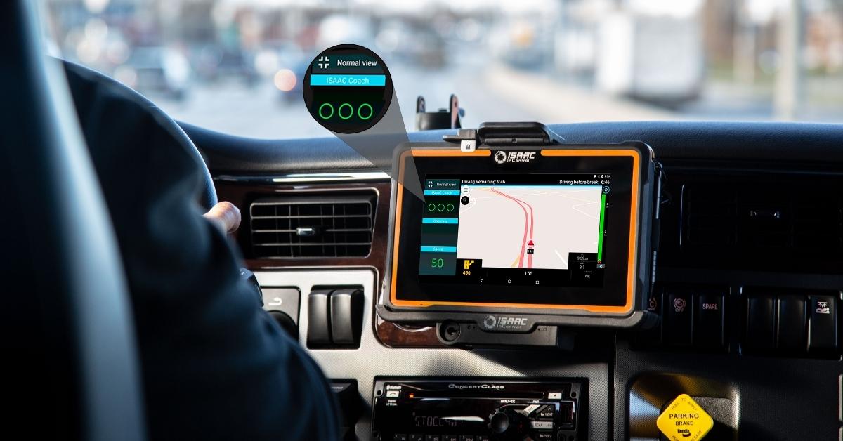 In-cab coaching to maximize fuel efficiency