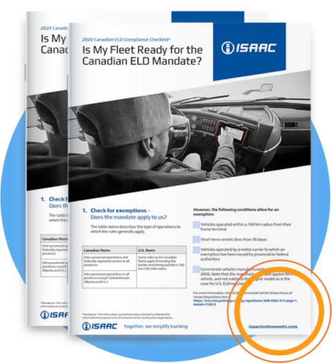 Together, we simplify trucking | ISAAC Instruments