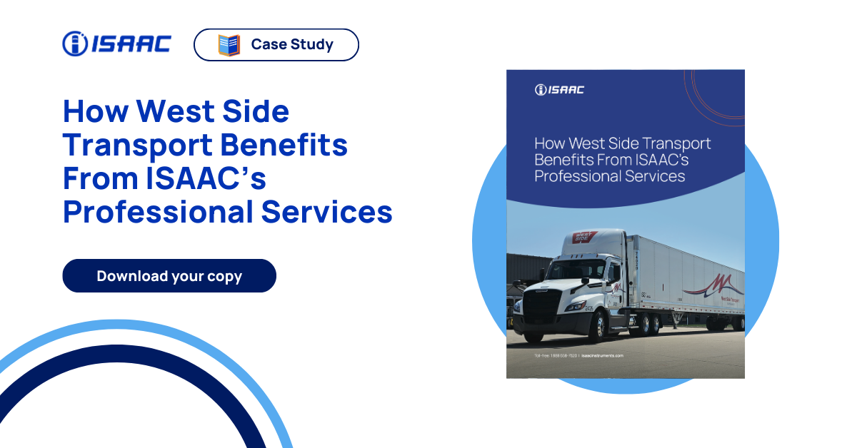 West Side Transport gets more with ISAAC Professional Services